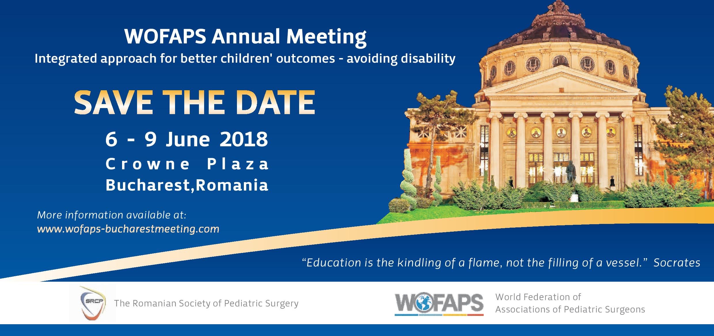 WOFAPS Annual Meeting 2018 - WOFAPS