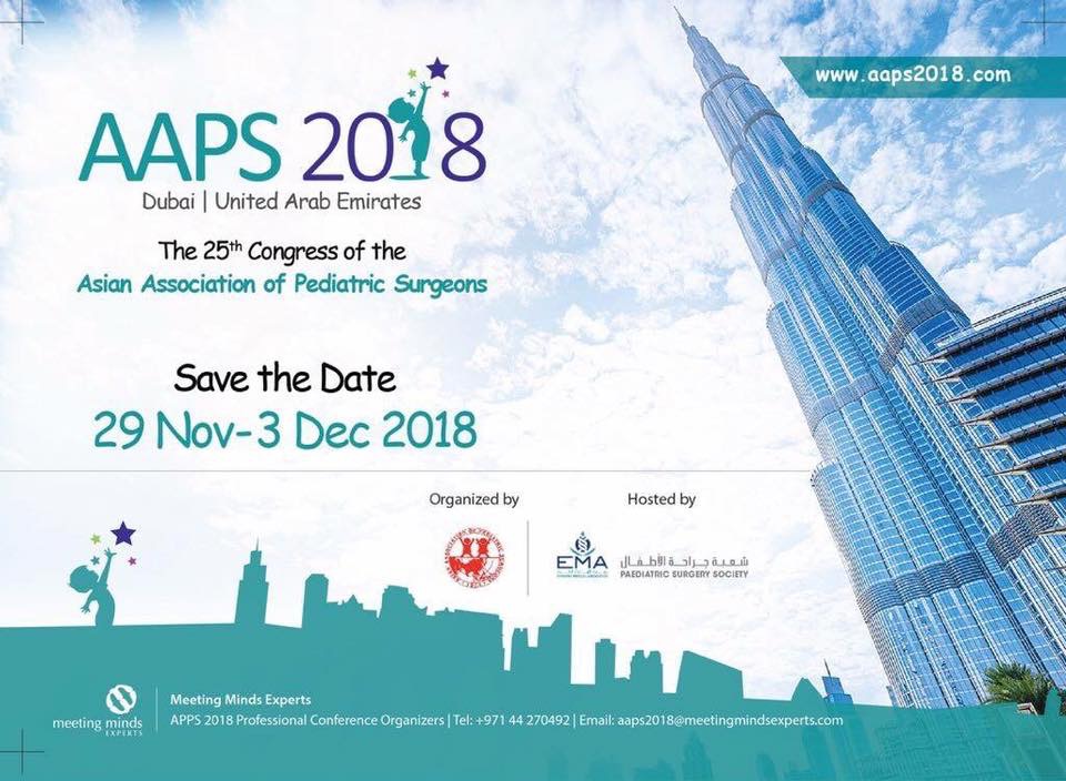 Asian Association of Pediatric Surgeons Congress 2018 - WOFAPS